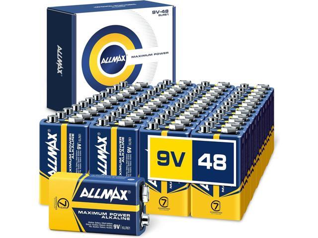 Click here for Allmax 9V Maximum Power Alkaline Batteries (48 Cou... prices