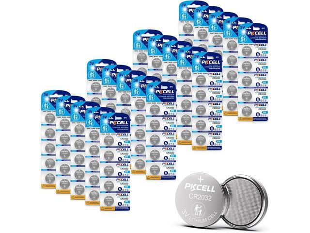 Click here for PKCELL 100 Pack CR2032 Batteries 2032 Battery CR20... prices