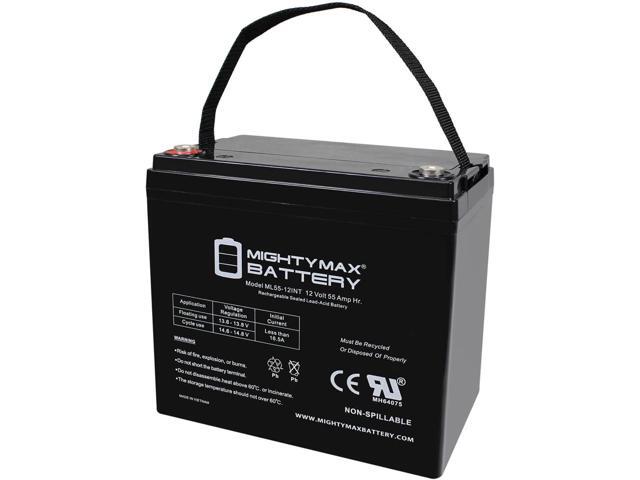 Click here for Mighty Max Battery ML55-12INT -12 Volt 55 AH  Inte... prices