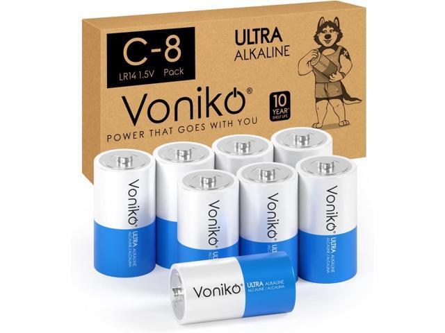 Click here for Voniko Ultra Alkaline C Batteries  C Size LR14 Bat... prices