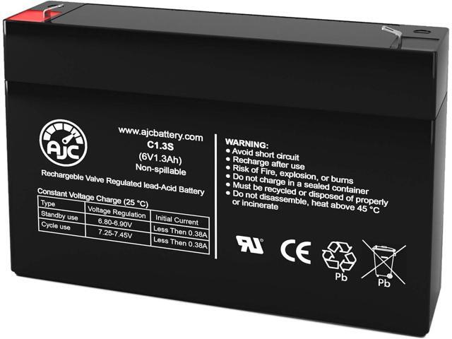 Click here for AJC Battery Compatible with Toyo 3FM1.3 6V 1.3Ah S... prices