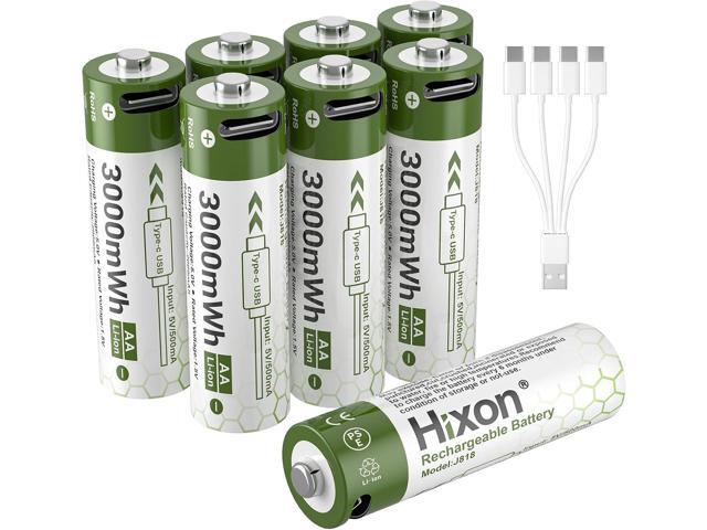 Click here for Hixon 1.5V USB Rechargeable Lithium Batteries AA S... prices