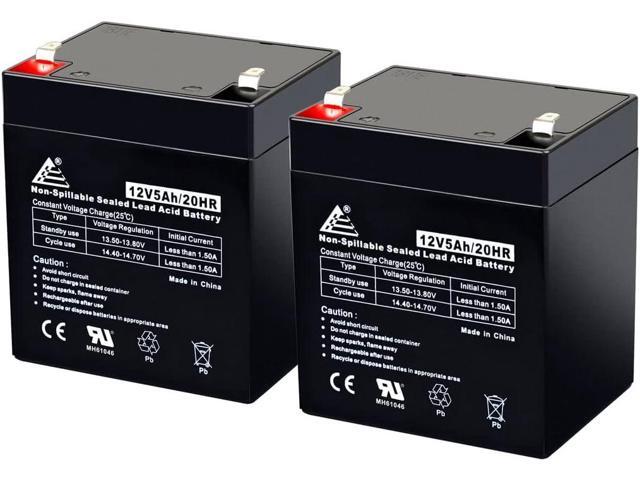 Click here for ECI Power 2 Pack: 12V 5AH VRLA AGM 12V 5AH Recharg... prices