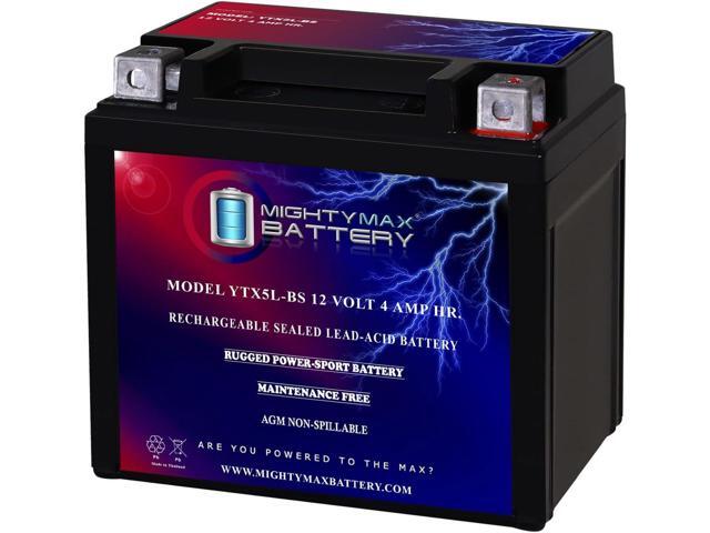 Click here for Mighty Max Battery YTX5L-BS 12V 4AH Battery Replac... prices