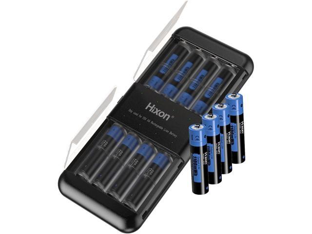 Click here for Hixon Lithium AAA Batteries12 Pack with AAA to AA... prices