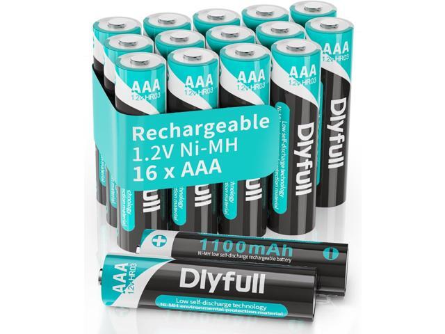 Click here for DLYPOW Rechargeable AAA Batteries 16 Pack  1100 mA... prices
