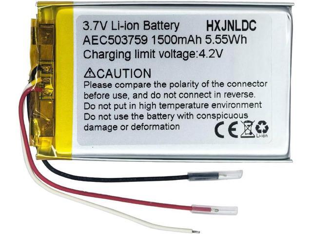 Click here for 3.7V AEC503759 1500mAh li-ion Lithium Ion Polymer... prices
