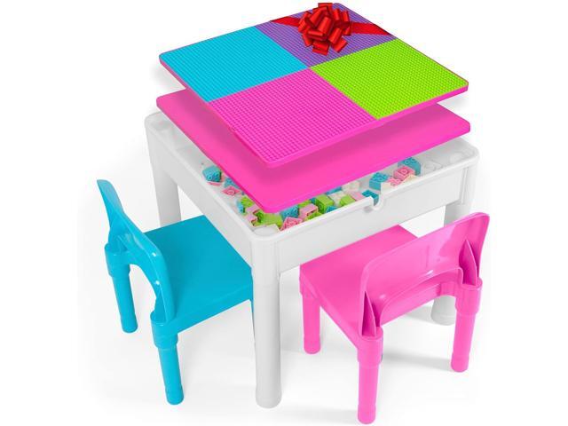 Click here for Play Platoon Kids Table and Chairs Set  Toddler 5... prices