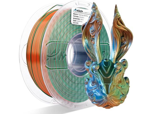 Click here for AMOLEN Silk PLA 3D Printer Filament  Tri Color Blu... prices