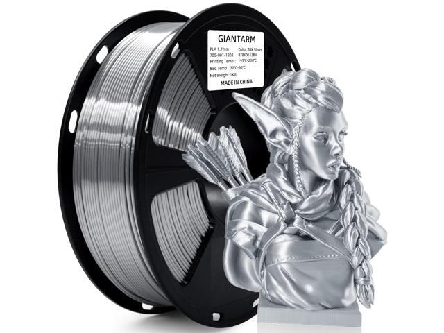 Click here for GIANTARM Silk Metallic Silver PLA 3D Printer Filam... prices