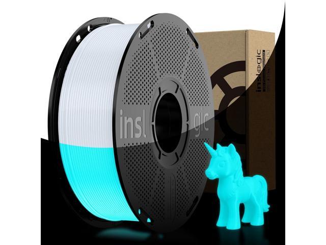 Click here for Inslogic PLA Glow in The Dark Filament  White (Blu... prices