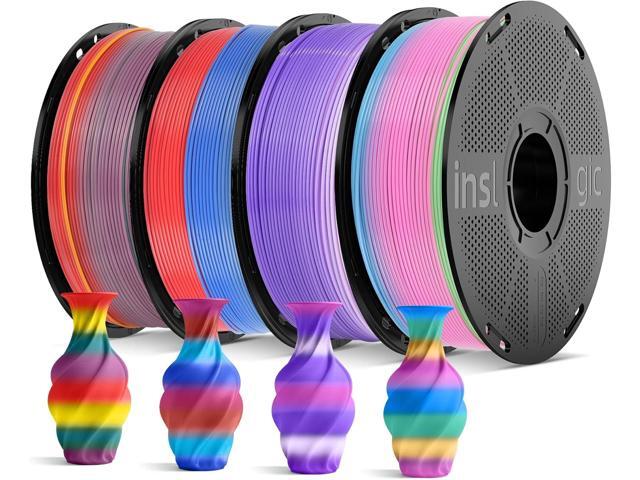 Click here for Inslogic PLA Rainbow Filament Bundle Multicolor  N... prices