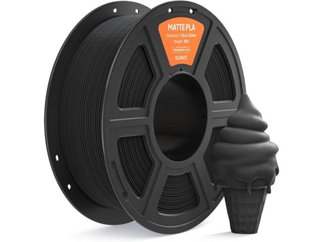 Click here for ELEGOO Matte PLA Filament 1.75mm Black 1KG  3D Pri... prices