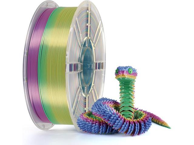 Click here for Kingroon Silk PLA Filament 1.75mm Rainbow Filament... prices