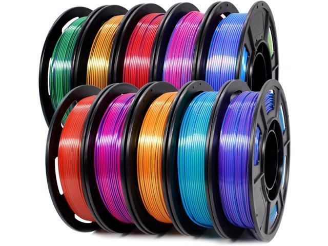 Click here for 3D Printer Filament Bundle 1.75MM Silk PLA Filamen... prices