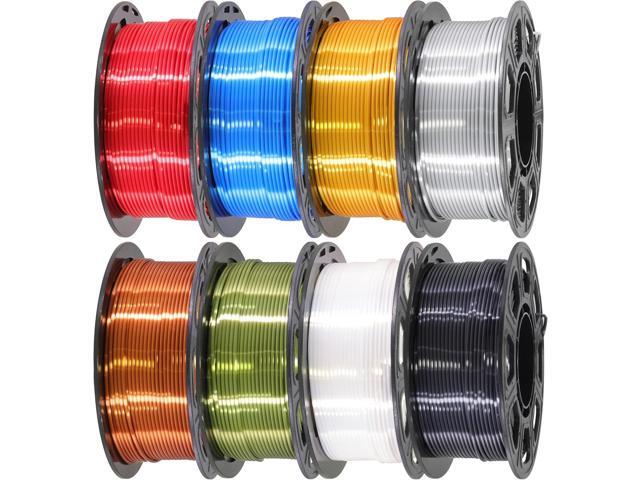 Click here for 1.75mm Silk PLA 3D Printer Filament Bundle  8 Silk... prices