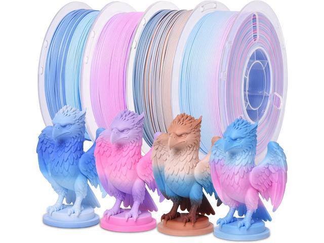 Click here for RAMBERY 4KG Matte Rainbow PLA 3D Printer Filament... prices