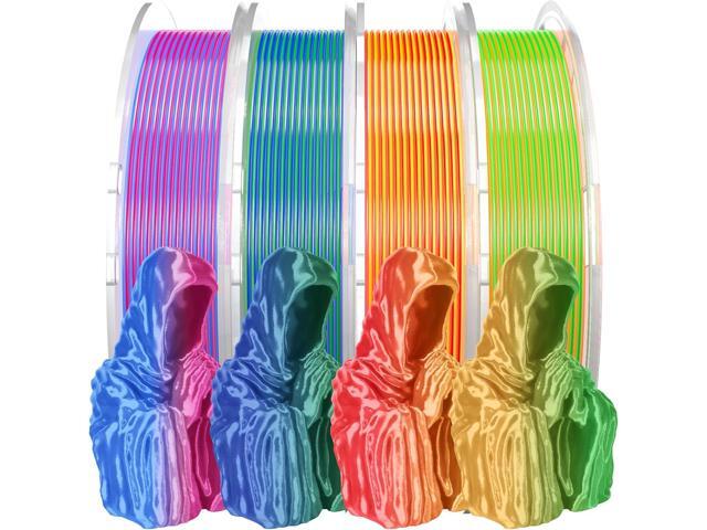 Click here for PINBALL Silk Rainbow PLA 3D Printer Filament 1.75m... prices