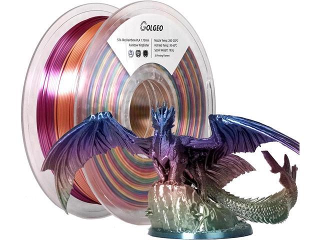 Click here for Silk PLA 3D Printer Filament 1.75mm  Multicolor Ra... prices