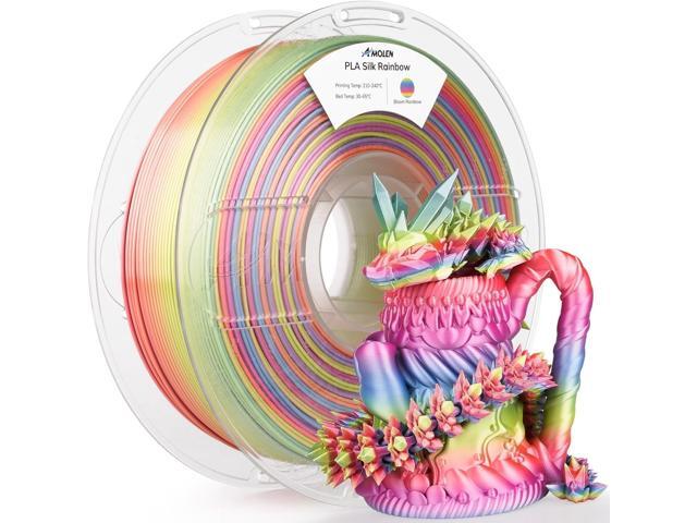 Click here for AMOLEN Silk PLA 3D Printer Filament  Shiny Multico... prices