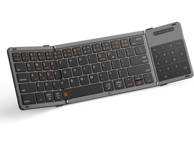 Click here for GEODMAER Foldable Bluetooth Keyboard  Portable Ful... prices