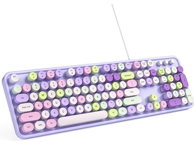 Click here for MOWUX Computer Keyboard Wired  Plug and Play USB R... prices