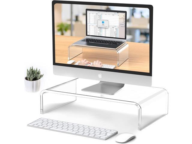 Click here for Acrylic Monitor Stand Riser Clear Laptop Stand for... prices