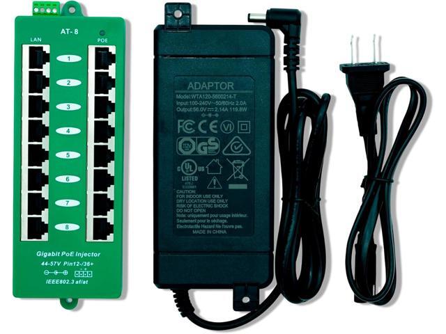 Click here for PoE Texas 8 Port PoE/PoE+ Active Mode A Injector w... prices