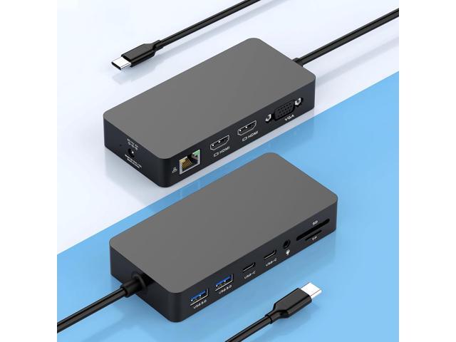 Click here for New Thunderbolt 4 Dock Triple Displays Dual HDMI+V... prices