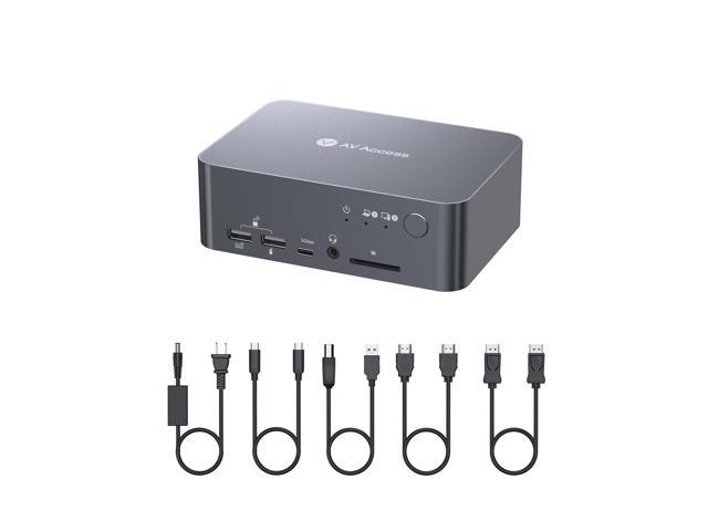 Click here for AV Access Docking Station Dual Monitor  KVM Switch... prices