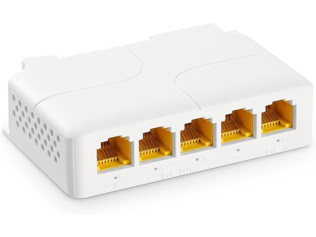 Click here for YuLinca 5 Port Gigabit PoE Extender with 1 PoE in... prices