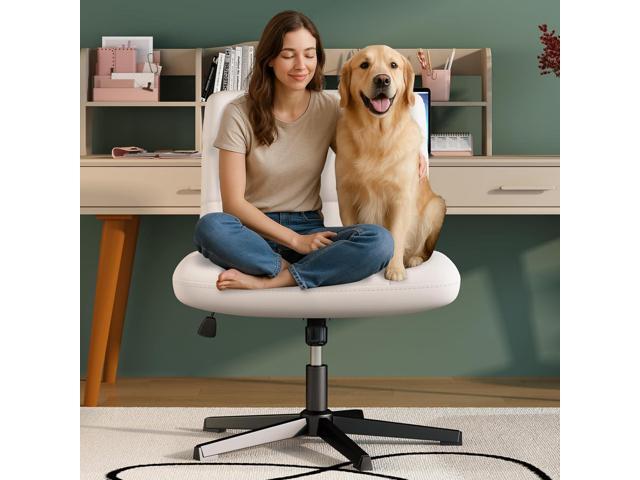 Click here for Criss Cross Chair with Wheels  White Armless Cross... prices