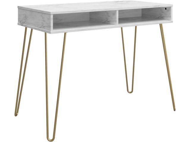 Click here for Novogratz Athena Computer Desk with Storage  White... prices