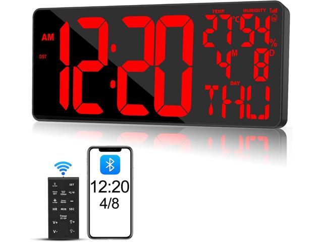 Click here for [2024 New] 18 Digital Wall Clock Large Display/Blu... prices