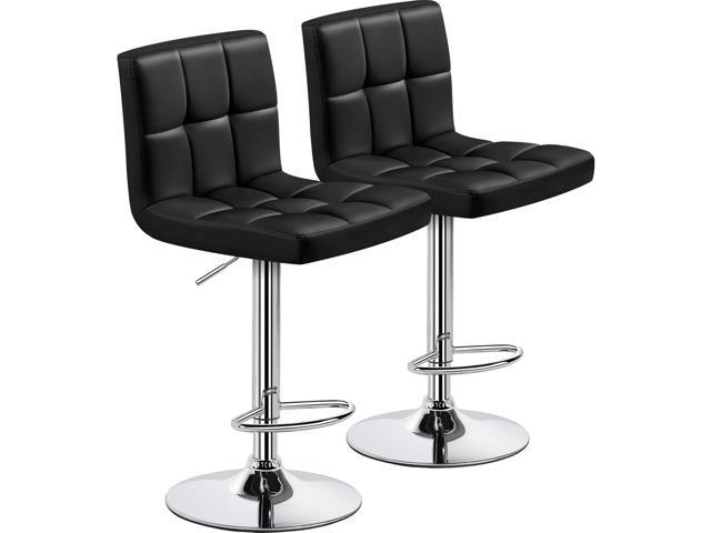 Click here for Yaheetech Bar Stools Set of 2  Adjustable PU Leath... prices