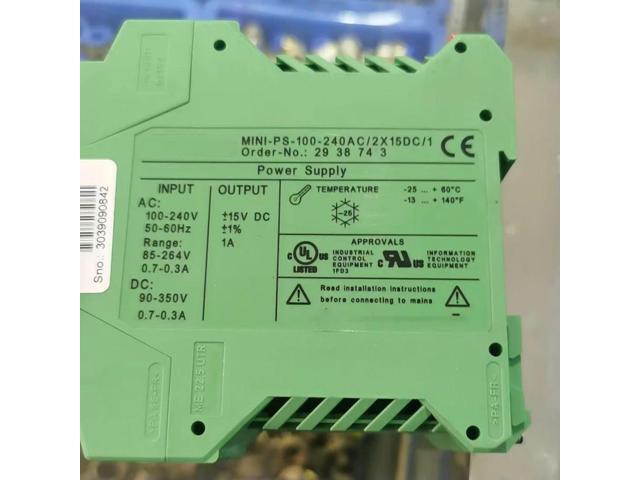 Click here for Power Supply For Phoenix MINI-PS-100-240AC/2X15DC/... prices