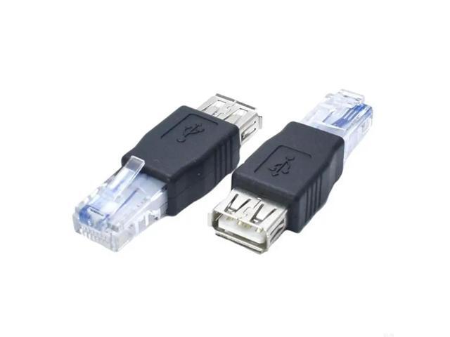 Click here for 2pcs Ethernet to USB Adapter USB A Female To 8P8C... prices
