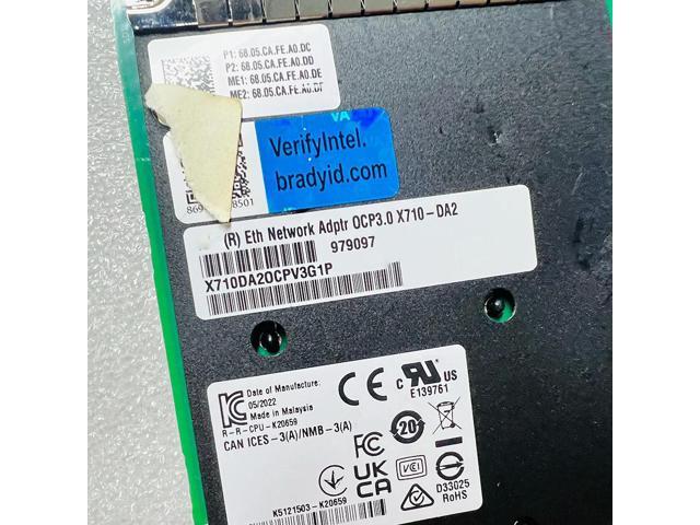 Click here for For X710DA2OCPV3G1P dual port 10 Gigabit Ethernet... prices