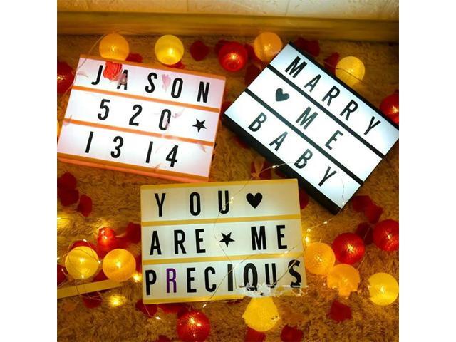 Click here for 65.4x35mm Cinematic Lightbox Replacement Letters &... prices