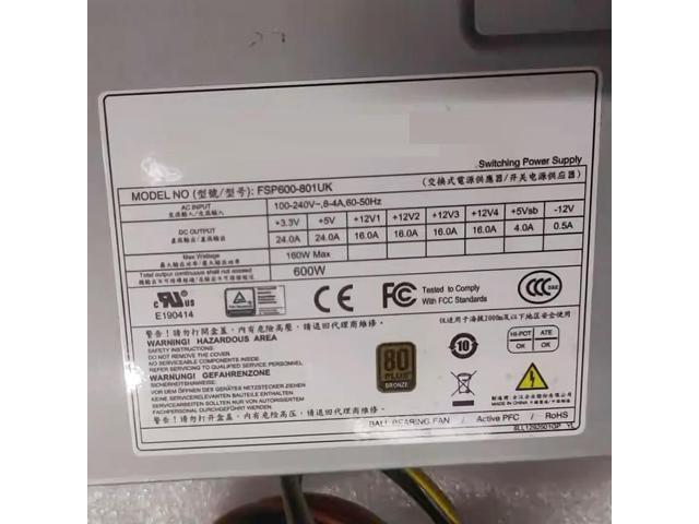 Click here for For FSP Grout 600W 1UServer Power Supply 100240V 6... prices