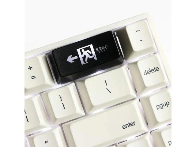 Click here for 2U Backspace Keycap Through Keycaps ABS Etched Bac... prices
