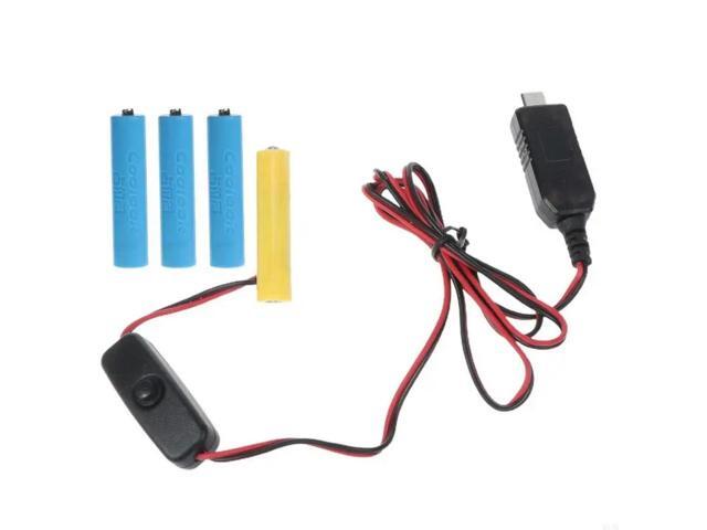 Click here for USB C to AAA (LR3 AM4)with Replace 4 AAA prices