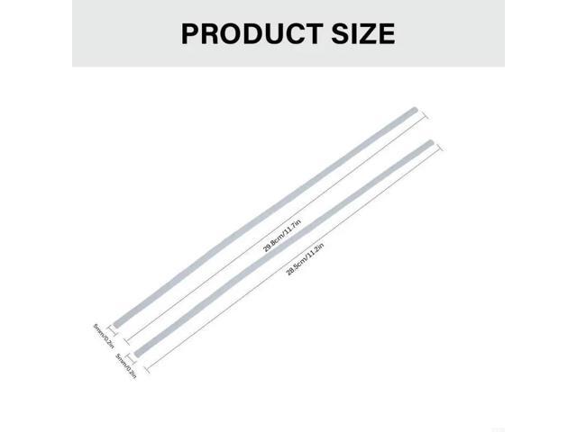 Click here for 2Pcs Bottom Cover Rubber Foot Strips Feet Pad for... prices