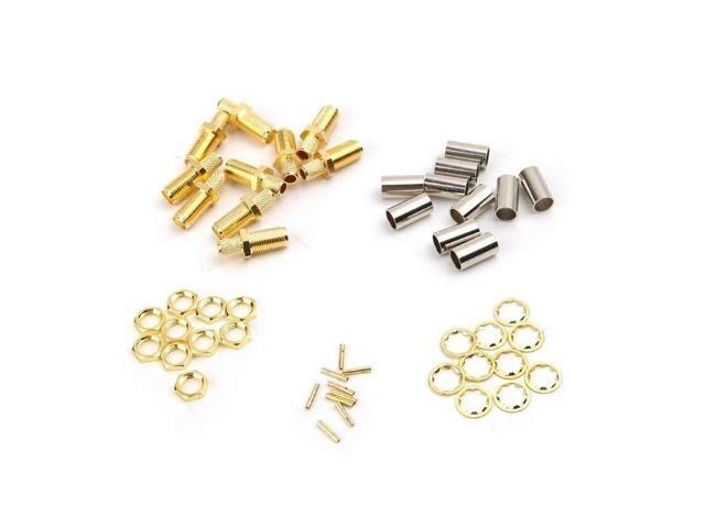 Click here for 10pcs SMA Female Nut Bulkhead Crimp RF Connector F... prices
