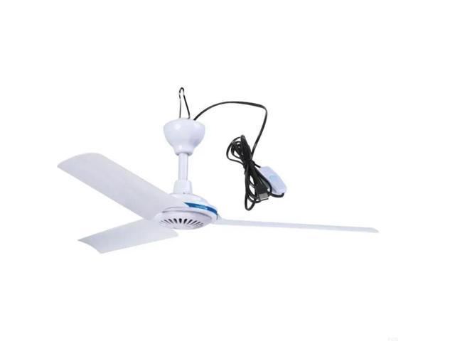 Click here for USB Mini Ceiling Fan 3Leaves Hanging Camping Fan f... prices