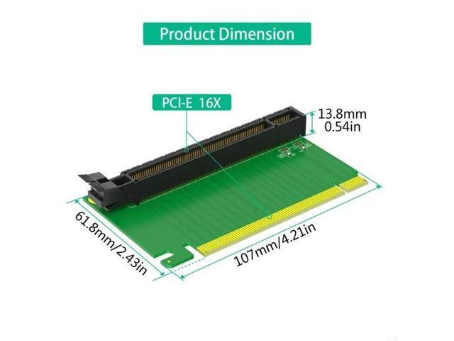 Click here for Computer Connectors PCIE3.0 16X 90 Degree Reverse... prices