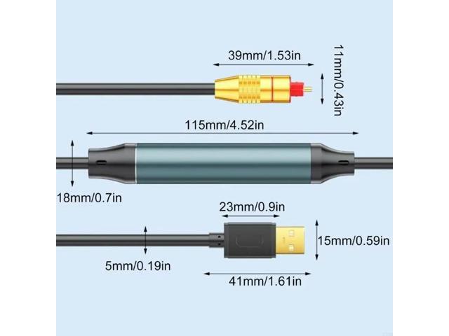 Click here for USB Fiber Optical Digital Analog Sound Cable SPDIF... prices
