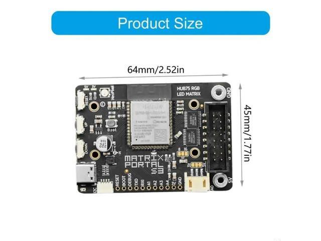 Click here for ESP32S3 LED Matrixes CircuitPythons Internet Displ... prices