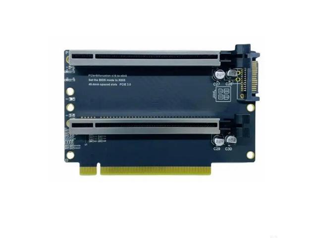 Click here for PCIExpress3.0 x16 Adapters Splits Card Power for G... prices