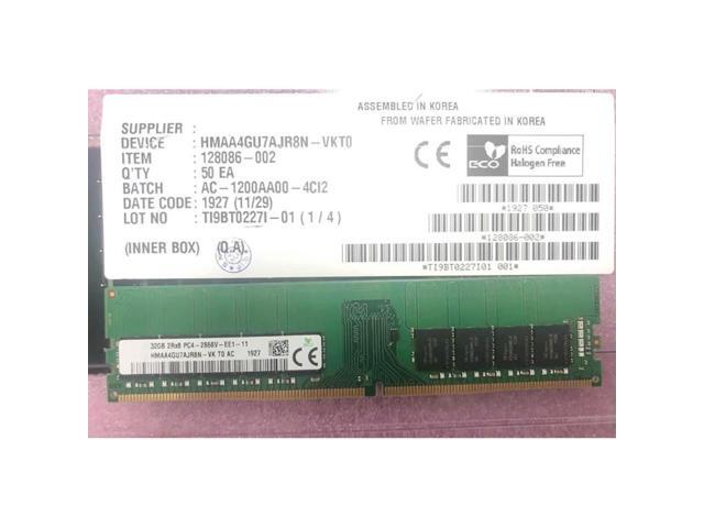 Click here for 1PCSRAM 32GB 32G 2RX8 PC4-2666V DDR4 2666 ECC UDIM... prices